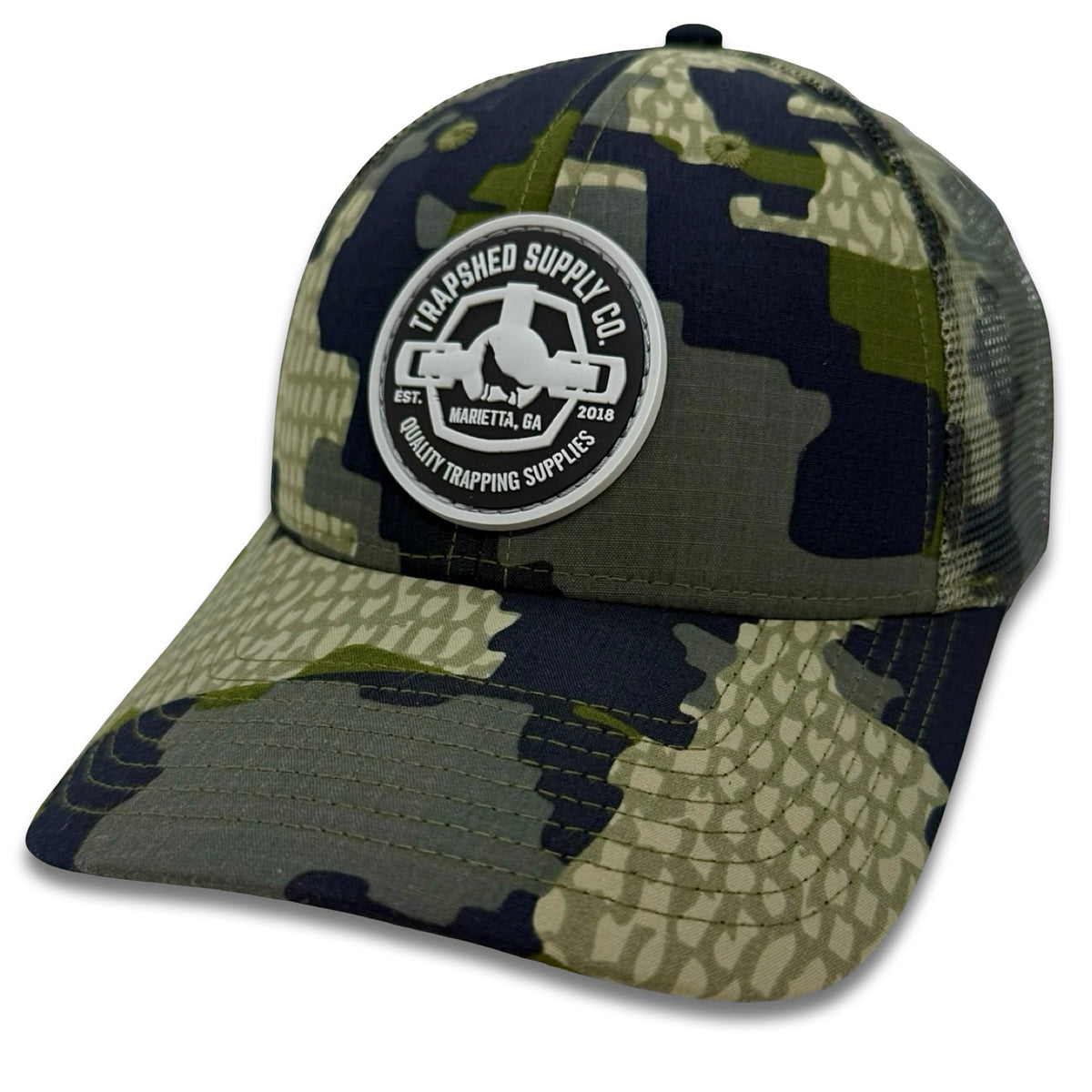 KUIU + TrapShed Verde Rubber Logo Hat – TrapShed Supply Co.