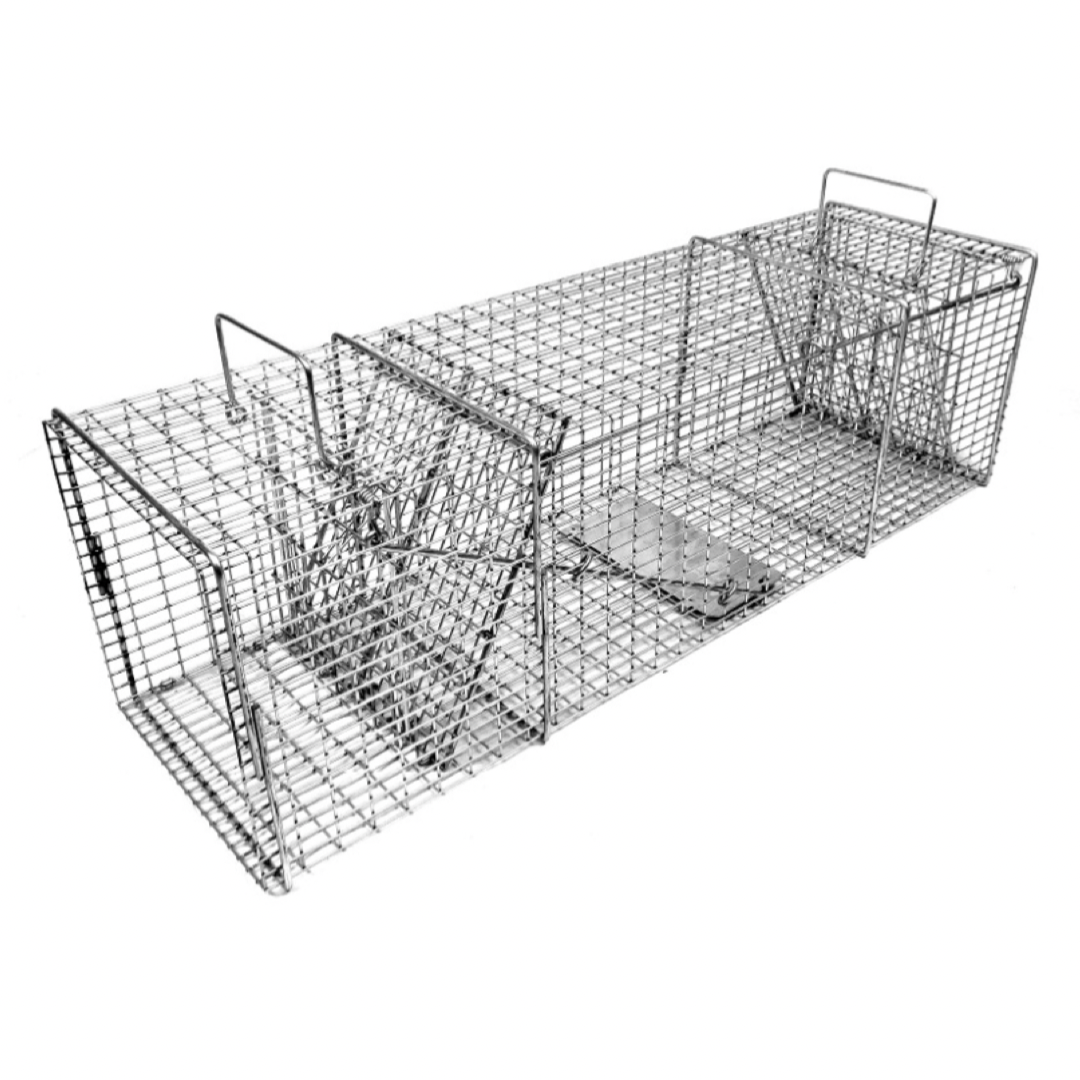 Tomahawk Pro Series Model 107SS - Double Door Live Cage Trap – TrapShed ...