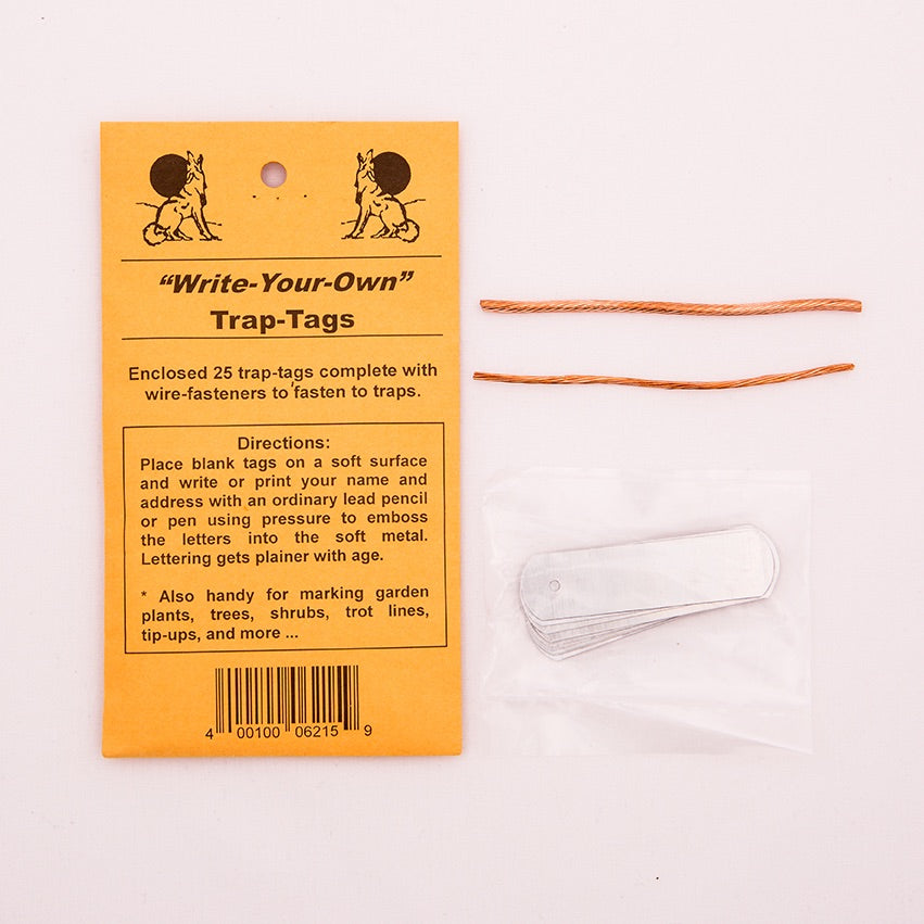 Write Your Own Trap Tags – TrapShed Supply Co.